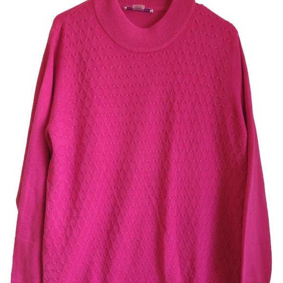 Allison Daley | Sweaters | Allison Daley Xl Pink Sweater | Poshmark
